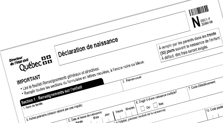 declarer la naissance de son enfant - Caf